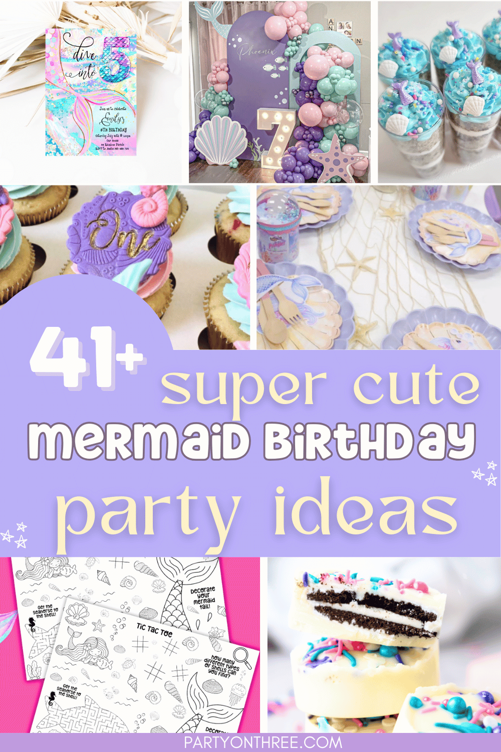 43+ Mermaid Birthday Party Ideas (That We Are Obsessing Over!) - Party ...