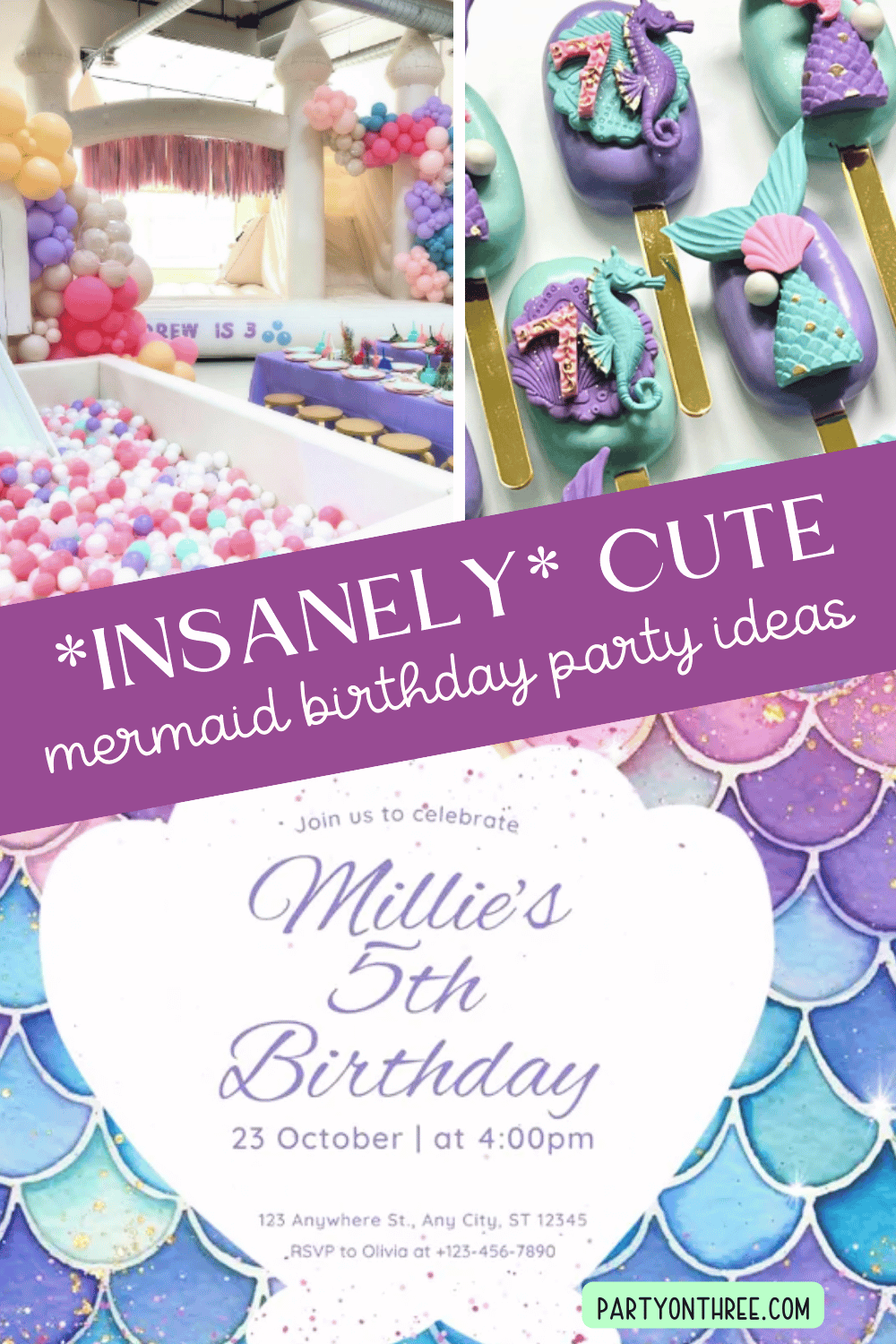 43+ Mermaid Birthday Party Ideas (That We Are Obsessing Over!) - Party ...