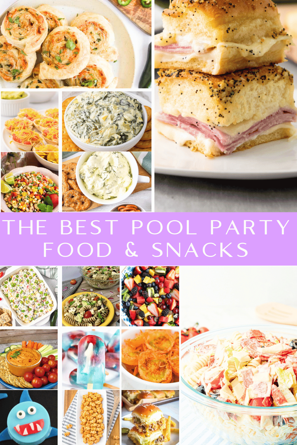 32+ Easy Pool Party Food Ideas (for Kids & Adults) - Party on Three
