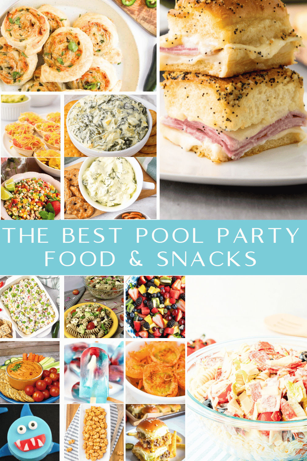 32+ Easy Pool Party Food Ideas (for Kids & Adults) - Party on Three