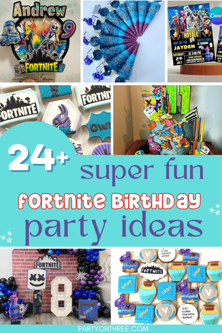24+ Fortnite Birthday Party Ideas Your Gamer Will Love - Party on Three