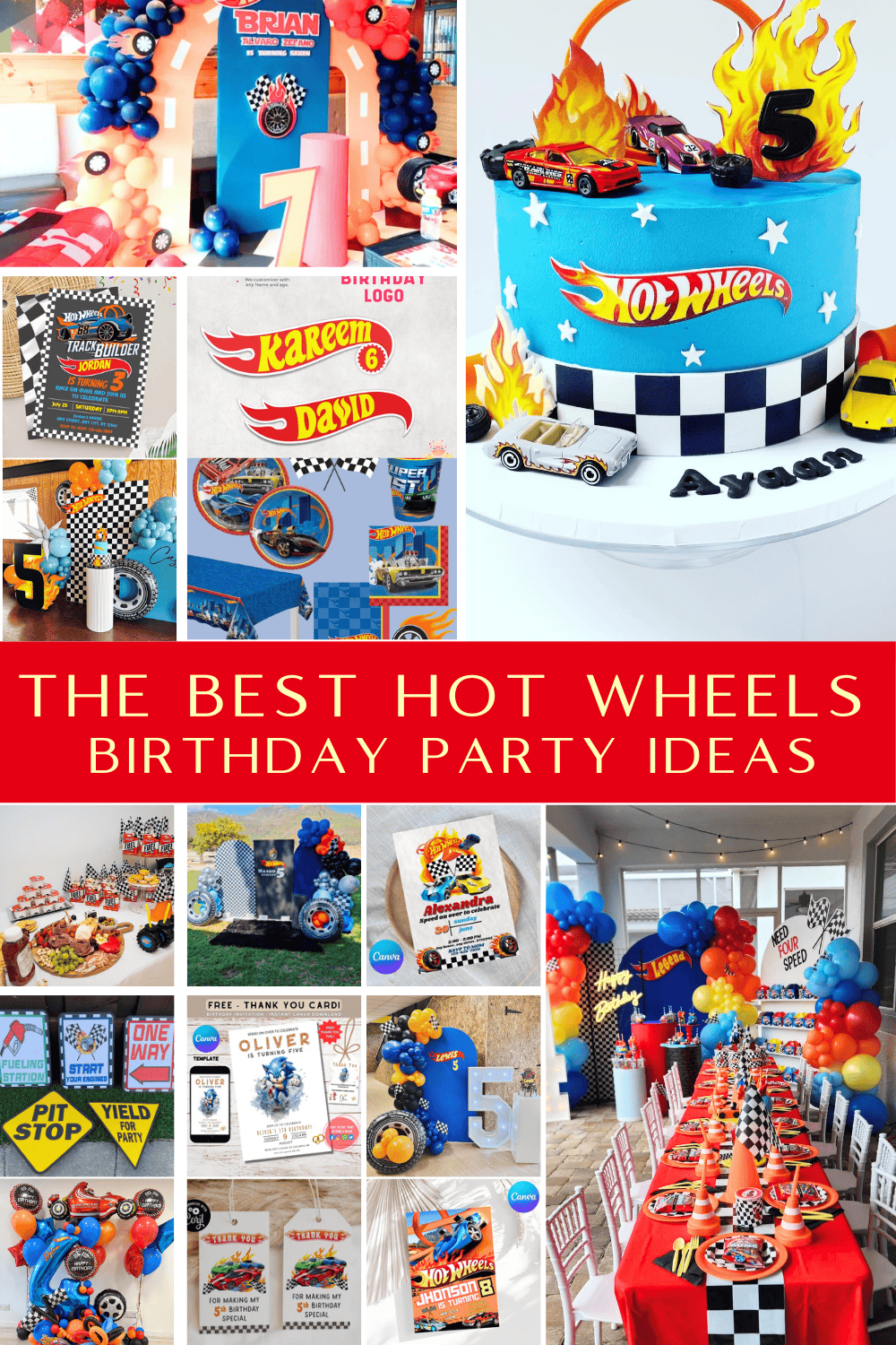 31+ *Full-Throttle* Hot Wheels Birthday Party Ideas That Are Fast & Fun ...