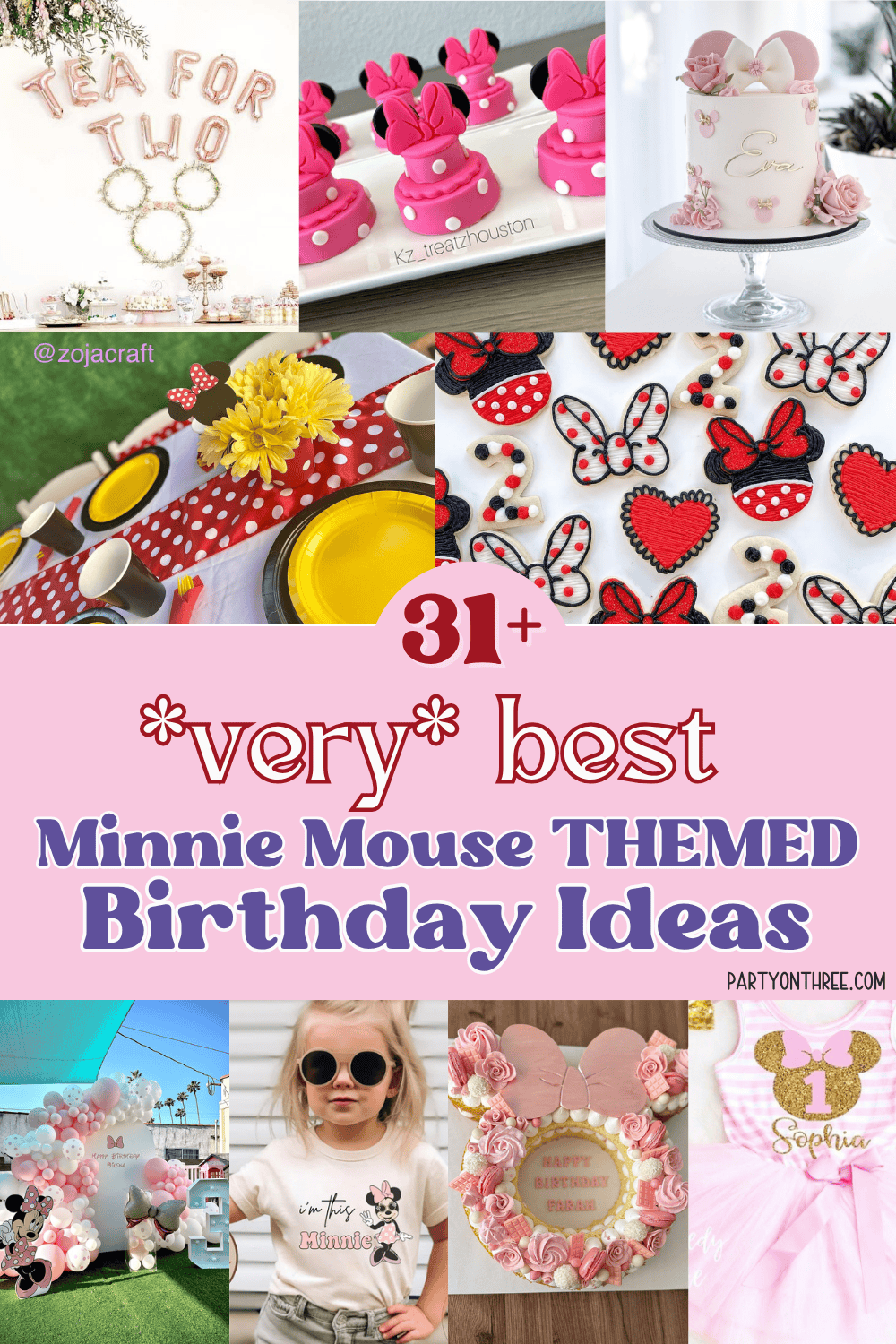 Bows, Polka Dots & Fun! 31+ Minnie Mouse Birthday Ideas You’ll Love ...