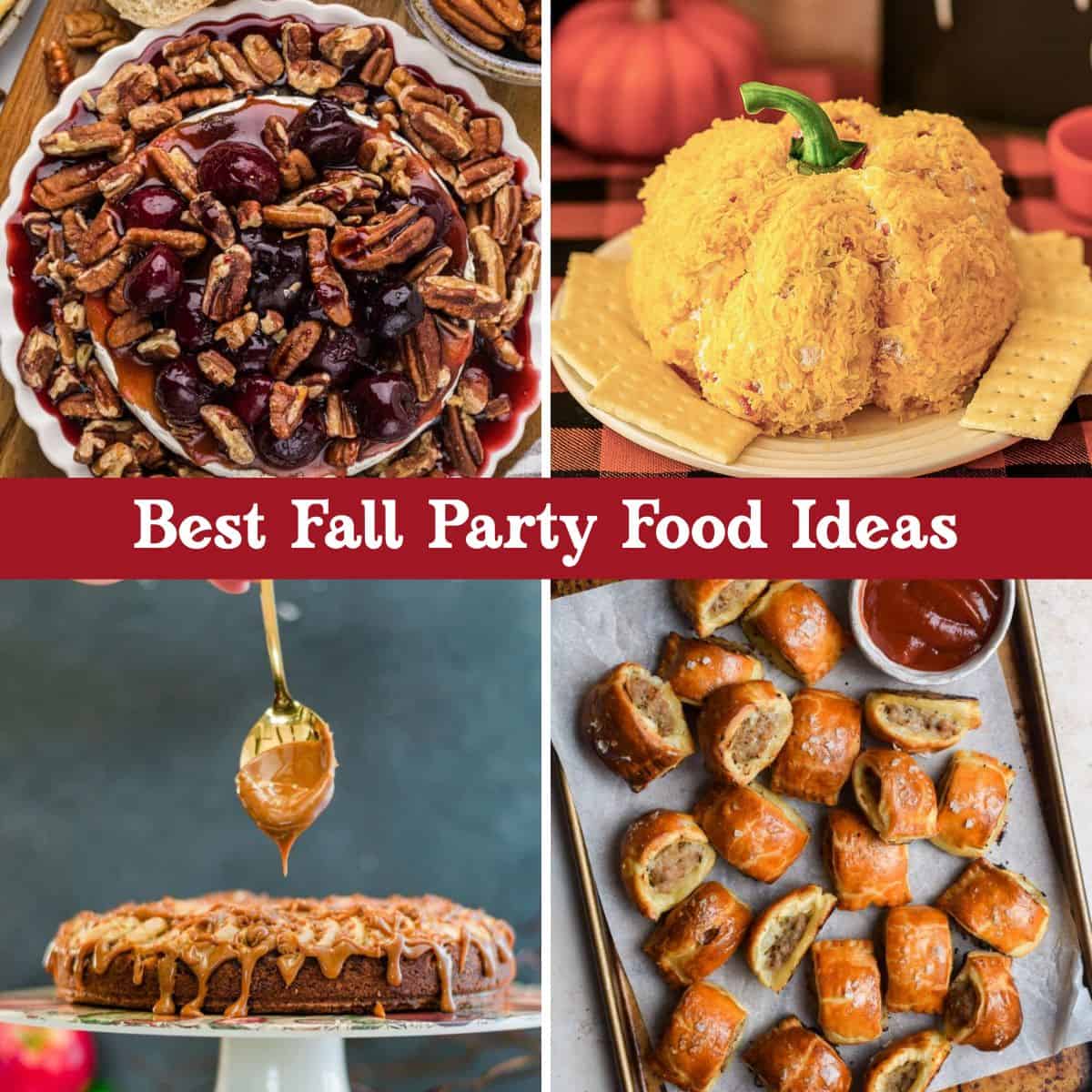 59+ *Must Try* Fall Party Food Ideas to Make This Season! - Party on Three