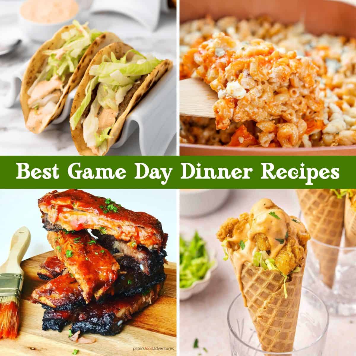 21+ *Best* Game Day Dinners That Are EASY! - Party on Three