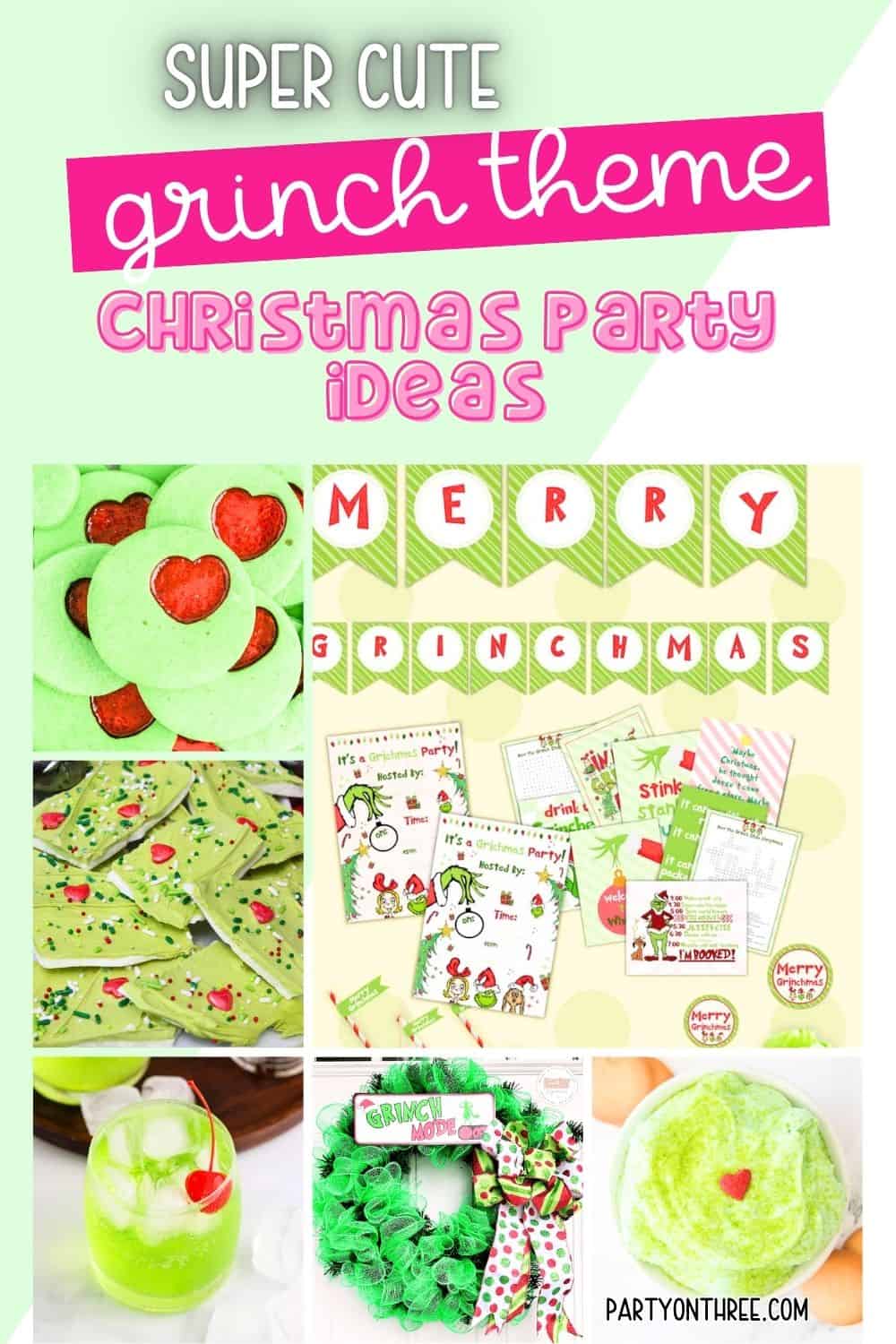 27+*Epic* Grinch Party Ideas (That You Will Want to Copy!) - Party on Three