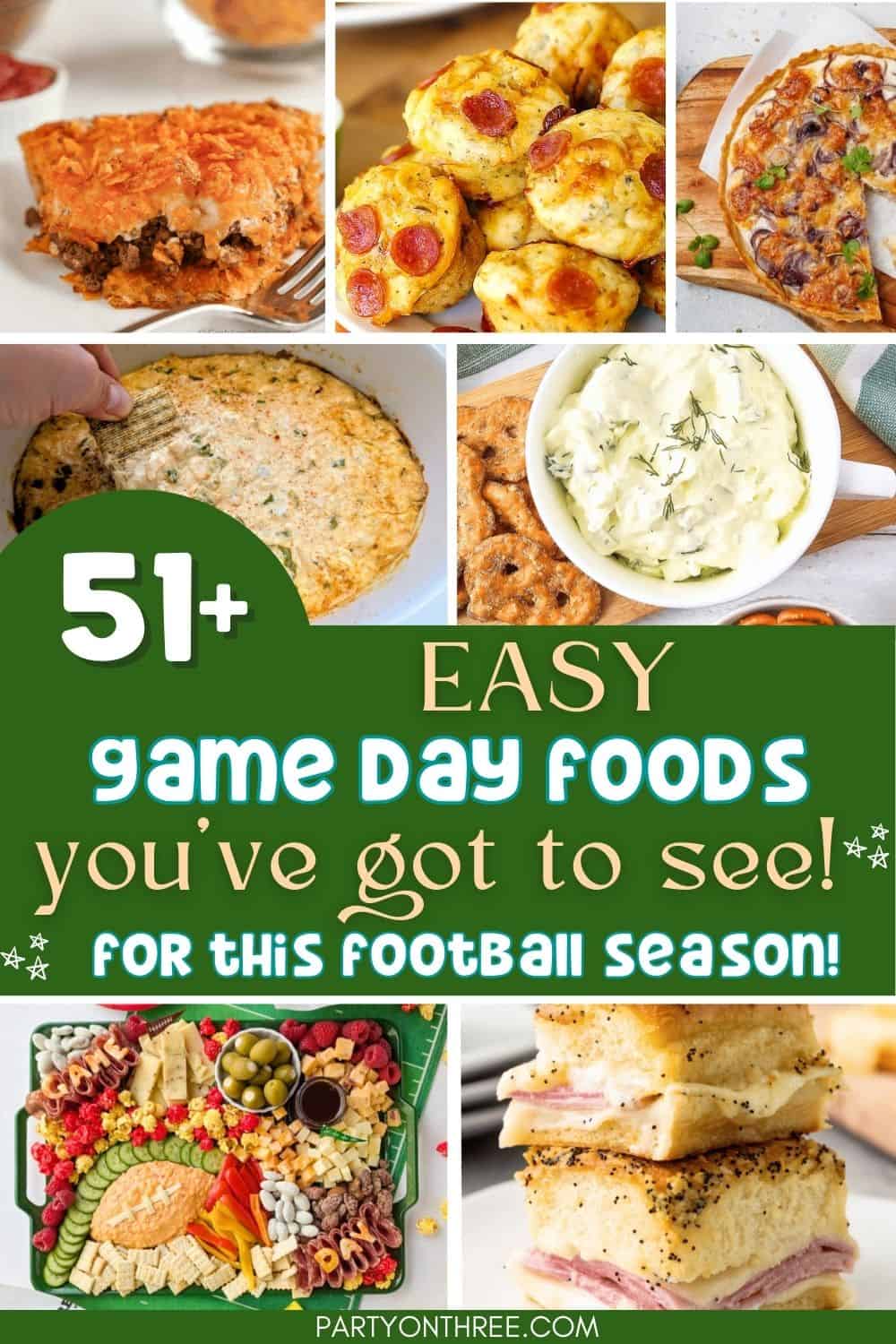 58+ *Easy* Game Day Food Ideas (Dips, Snacks & Football Finger Foods ...