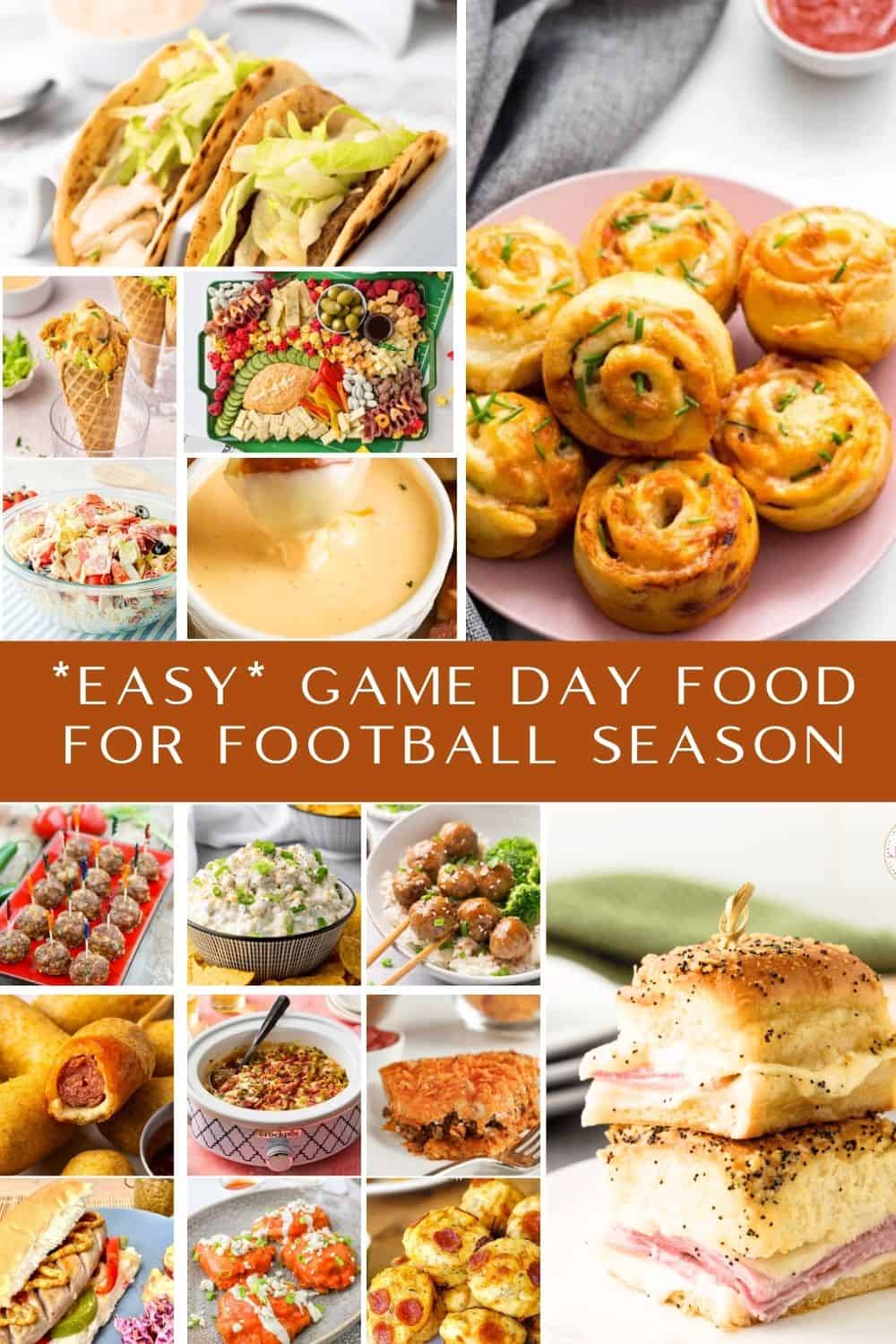 58+ *Easy* Game Day Food Ideas (Dips, Snacks & Football Finger Foods ...