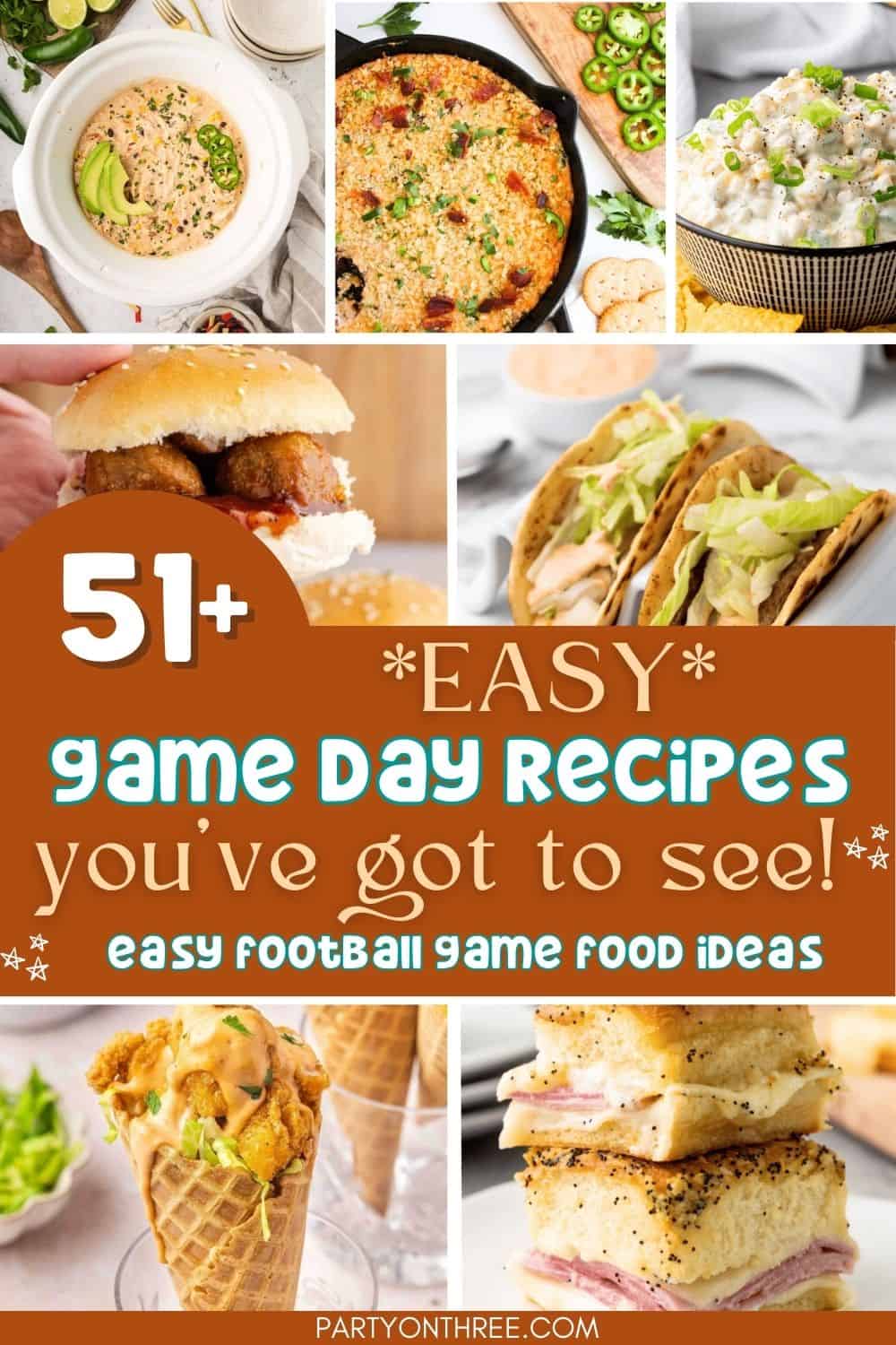 58+ *Easy* Game Day Food Ideas (Dips, Snacks & Football Finger Foods ...