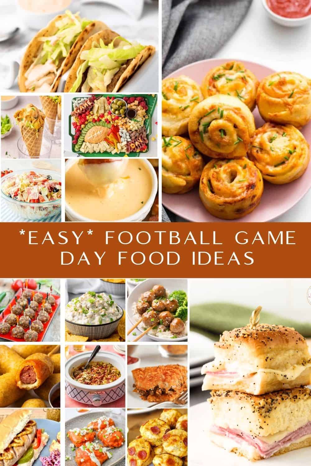 58+ *Easy* Game Day Food Ideas (Dips, Snacks & Football Finger Foods ...