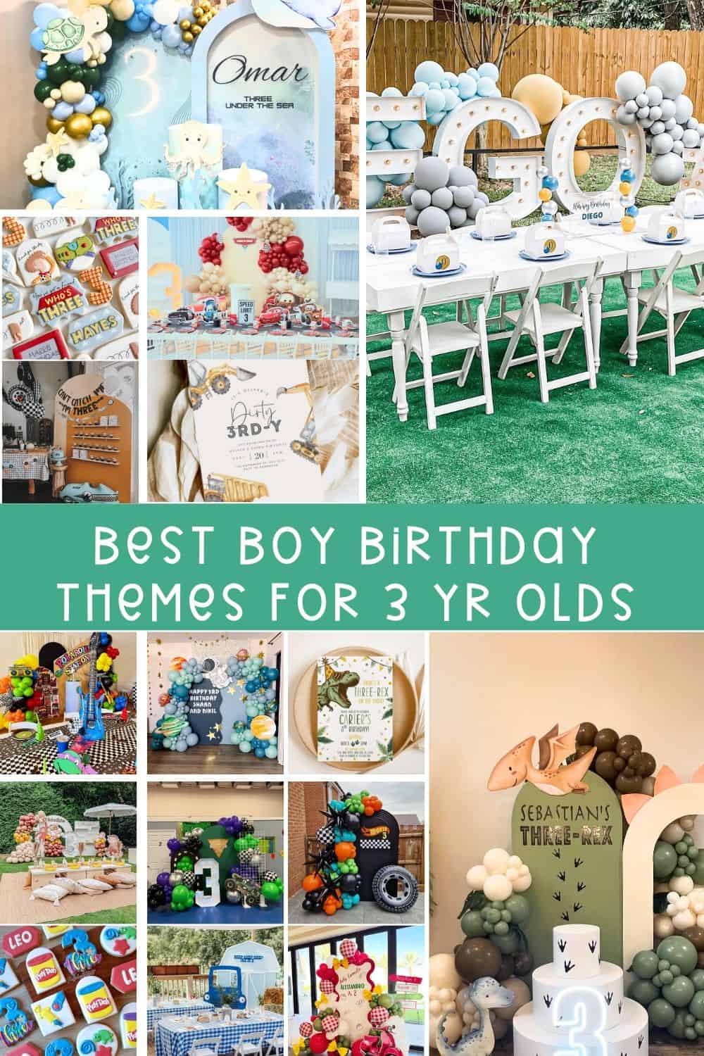 Top 10 Boy 39 S Birthday Party Themes Pizzazzerie