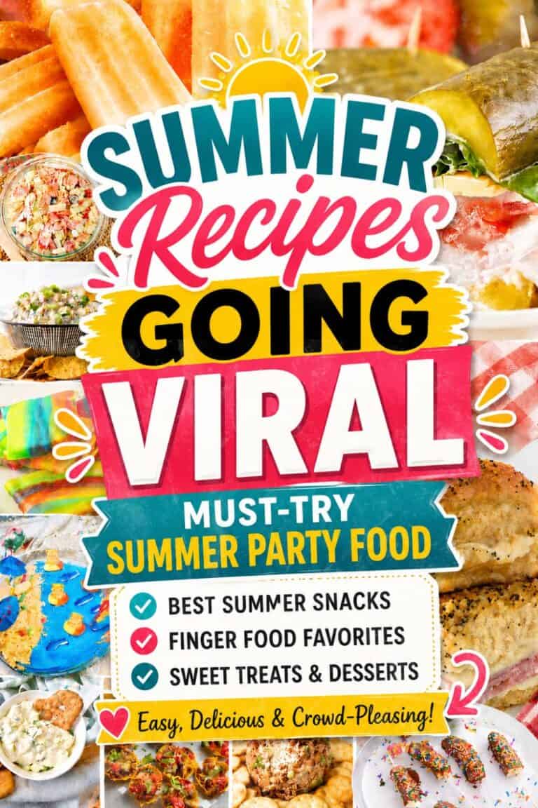 22+ Summer Party Food Ideas (From Apps to Desserts!) - Party on Three