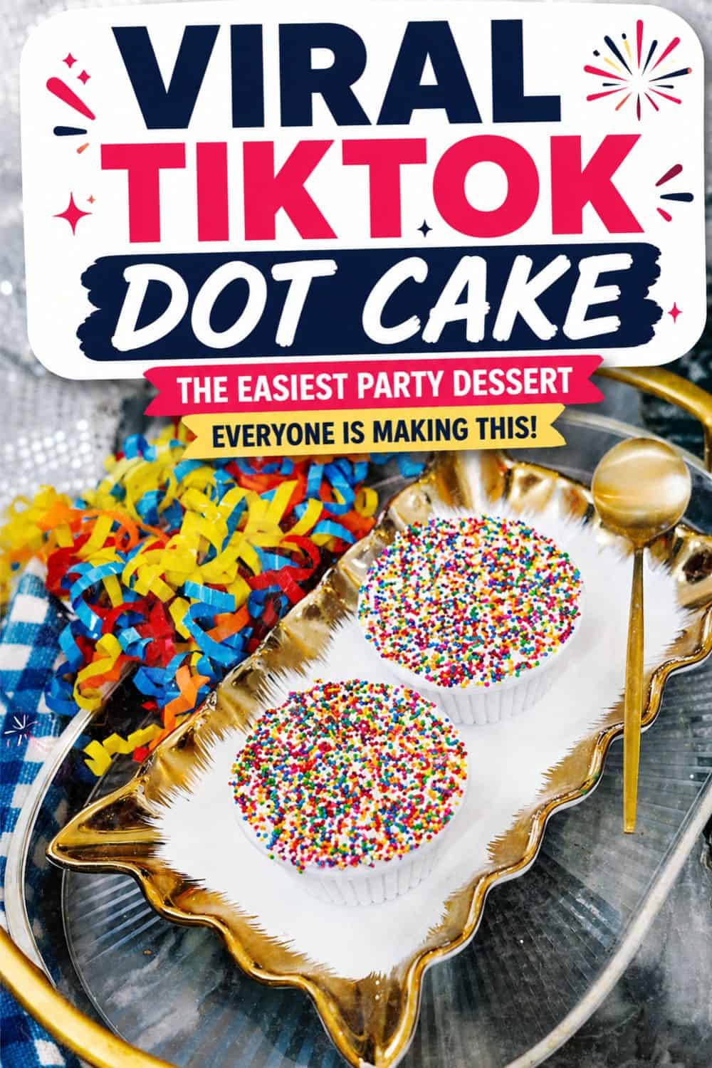 Easy Dot Cake Recipe (The Viral TikTok Cake Everyone is Making ...