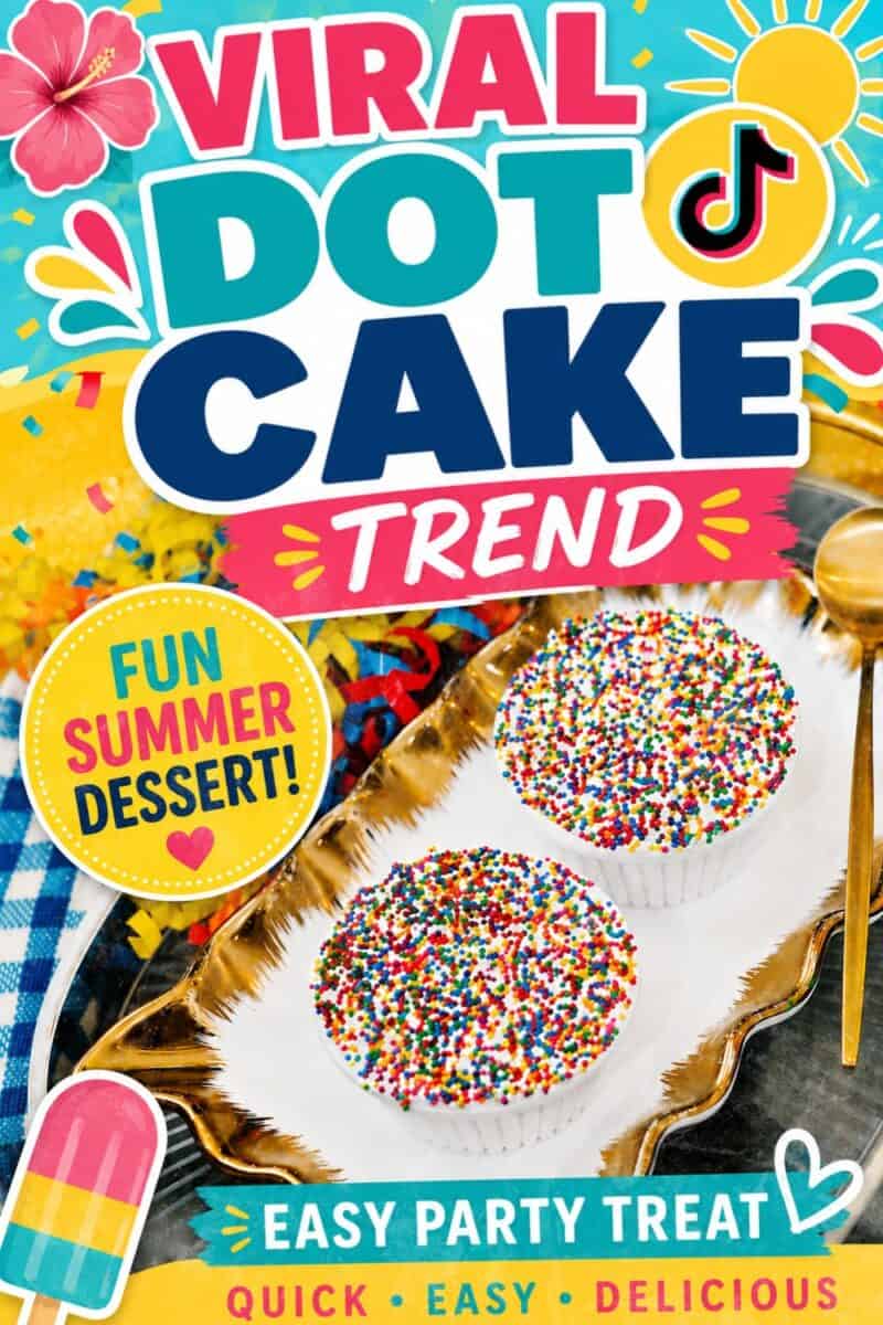 Easy Dot Cake Recipe (The Viral TikTok Cake Everyone is Making ...